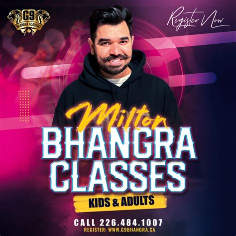 Bhangra And Giddha Classes In Milton G9 Bhangra