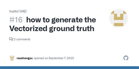How To Generate The Vectorized Ground Truth Issue Hustvl Vad