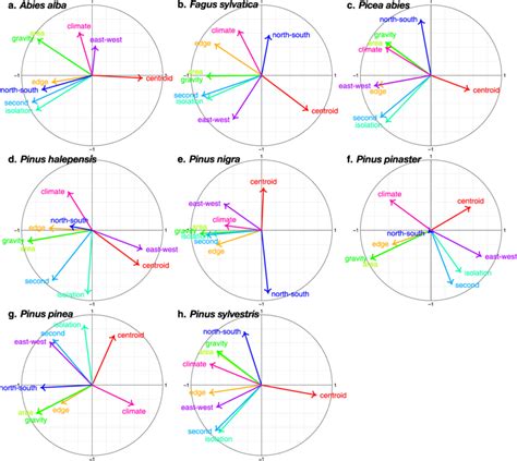Plot Of Matrices C S For Each Species Each Panel Shows The Correlation