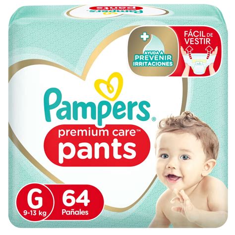 Pañales Pampers Premium Care Pants Talla G 64 Unidades Tottus Perú