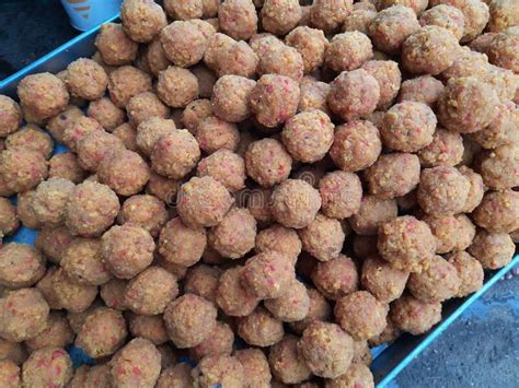 Indian Sweet Laddoo Stock Image Image Of Organic Health 262335629