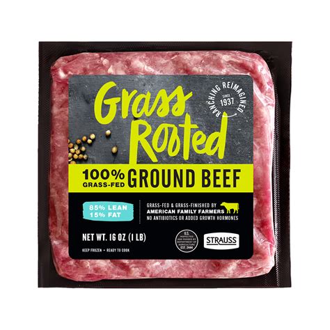 Get Grass Rooted 100 Grass Fed Ground Beef 8515 Delivered Weee