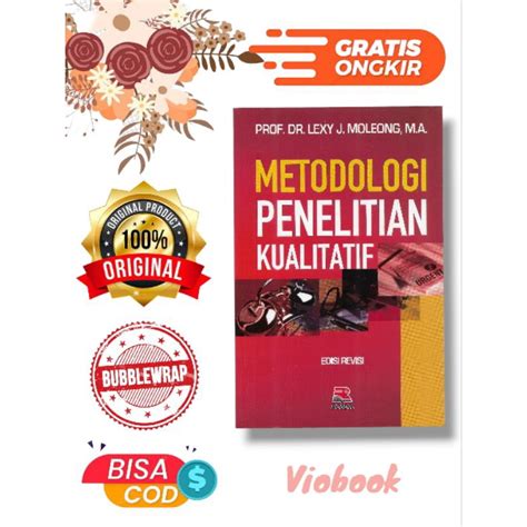 Jual Metodologi Penelitian Kualitatif Prof Dr Lexy J Moleong