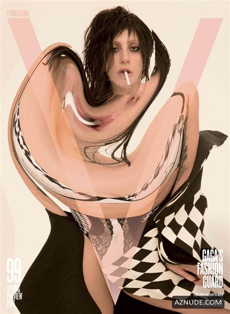Lady Gaga Sexy In V Magazine Issue 99 Aznude