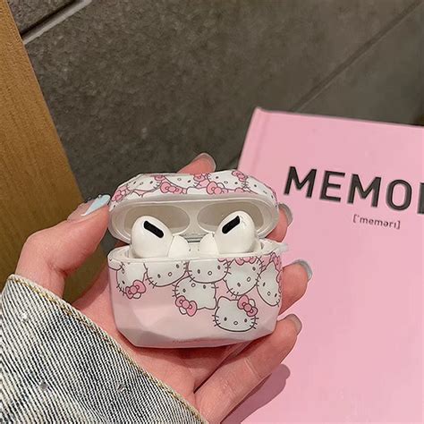 당일발송 핑크 키티 에어팟 케이스 에이블리