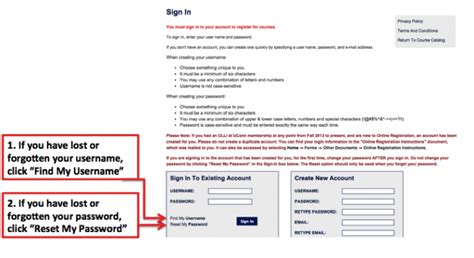 Recovering Your Usernamepassword Osher Lifelong Learning Institute