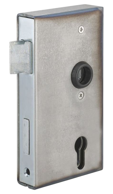 Serrure et boîtier à souder pour portail et grille Foussier