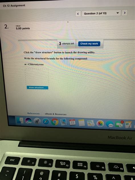 Solved Ch 12 Assignment Question 1 Of 13 1 Value 500