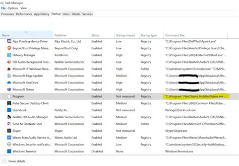 Remove Unknown App Program From The Startup In Task Manager Technoresult