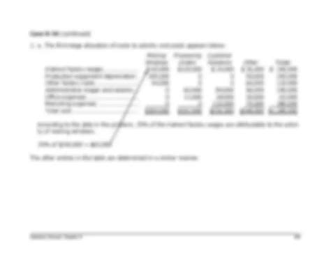 Chapter 8 Solution Manual For Managerial Accounting Garrison
