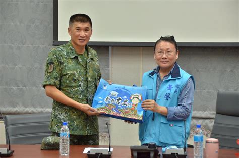 漢聲廣播電臺 第二作戰區指揮官賀政中將因應防汛期將至，持續安排拜會花東地區各鄉、鎮、市長，以瞭解地方災害潛勢區及與