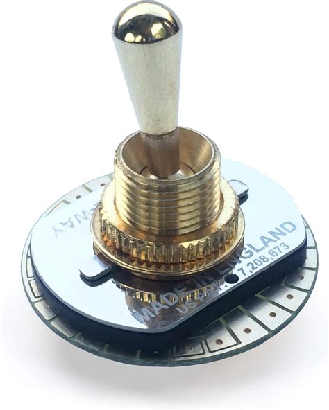 Free Way Ultra 6 Way Toggle Switch Gold Musical Instruments
