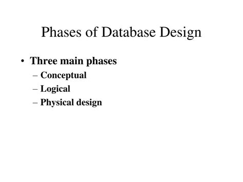 Ppt Chapter 16 Methodology Conceptual Database Design Powerpoint Presentation Id712542