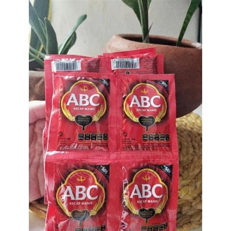 Jual Kecap Manis Abc Kecap Manis Saset Kecap Abc 15ml Shopee