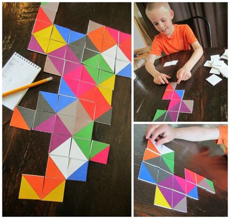 Triangles To Squares Take A Long Game Giochi Da Tavolo Giochi Bambini
