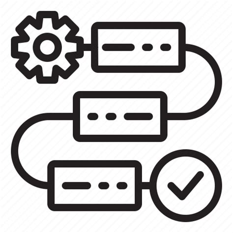 Workflow Chat Conversation Seo Web Communications Networking Icon