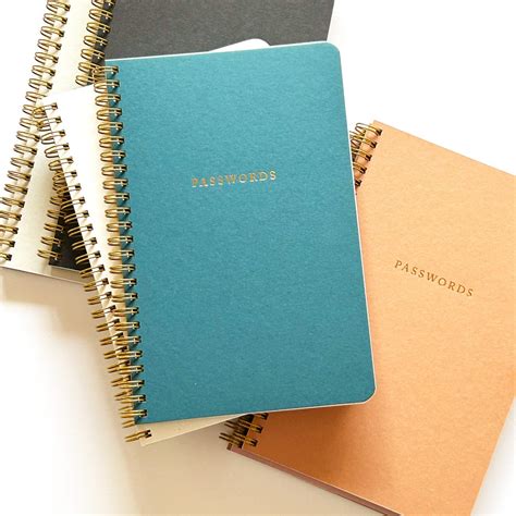 Password Book Internet Address Notebook Password Logbook Etsy