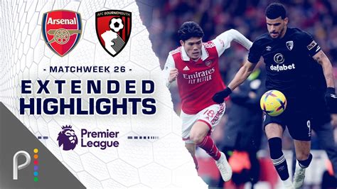 Arsenal V Bournemouth Premier League Highlights 342023 Nbc