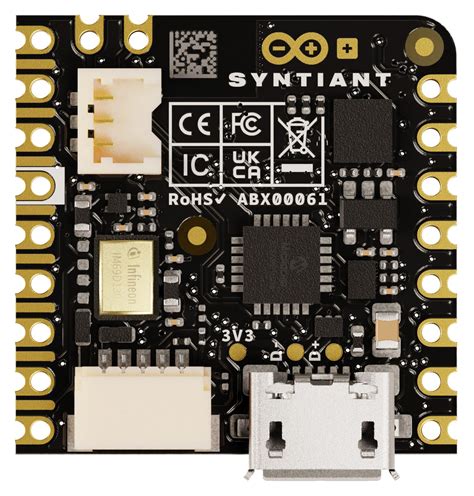 Abx00061 Arduino Development Board Nicla Vision Nrf52832