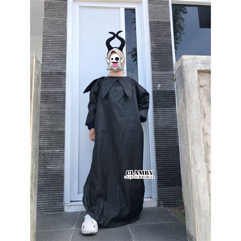 Jual Set Jubah Maleficent Jubah Karakter Cosplay Bando Set Anak Dewasa