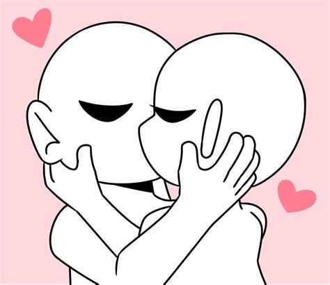 Kiss Kiss Fall In Love In 2025 Drawing Base Drawing Tutorial Art