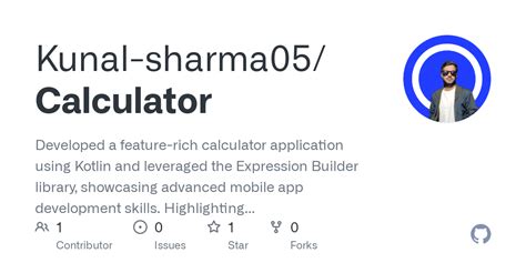 Github Kunal Sharma Calculator Developed A Feature Rich Calculator
