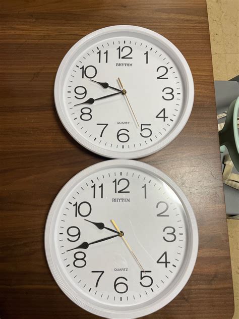 Rhythm Clock Furniture And Home Living Home Decor Clocks On Carousell