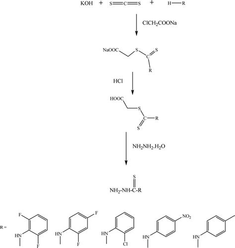 Scheme 2 Synthesis Of Thiosemicarbazides Download Scientific Diagram