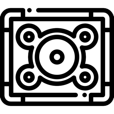 Amplifier Detailed Rounded Lineal Icon