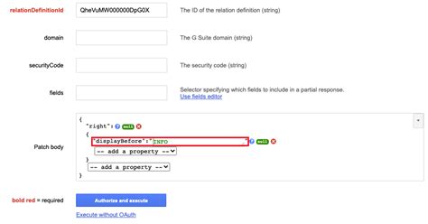 Use The Api To Customize The Display Of Relations Aodocs Knowledge Base