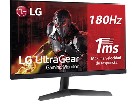 Monitor Gaming Lg Ultragear™ 24gs60f B 24 Full Hd 180 Hz 1 Ms 1x