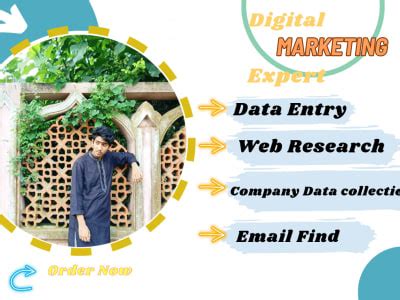 Data Entry Web Research Company Data Collection Email Find Job Upwork