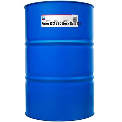 Chevron Aries Iso 320 Rock Drill Oil Scl