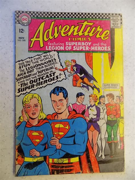 Adventure Comics 350 GD VG Comic Books Silver Age DC Comics