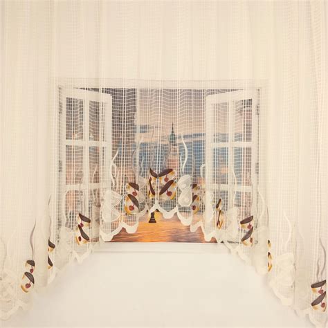 Perdea Cu Bolta Model Cescute Cafea 3 05 Ml X H 1 90 Crem