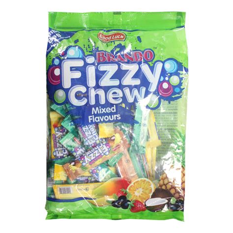 Sweet Fizzy Chew Assorted Flavours 800g Za