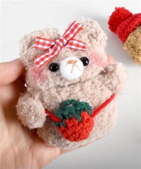 딸기곰돌이 에어팟케이스 에이블리