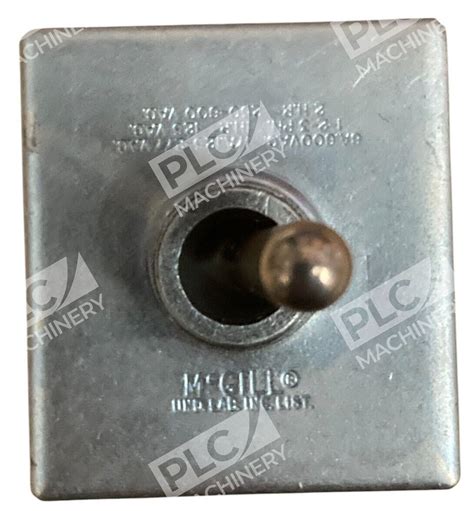 Mcgill 1 2 3ph Toggle Switch 6a 600vac 17a125 277vac