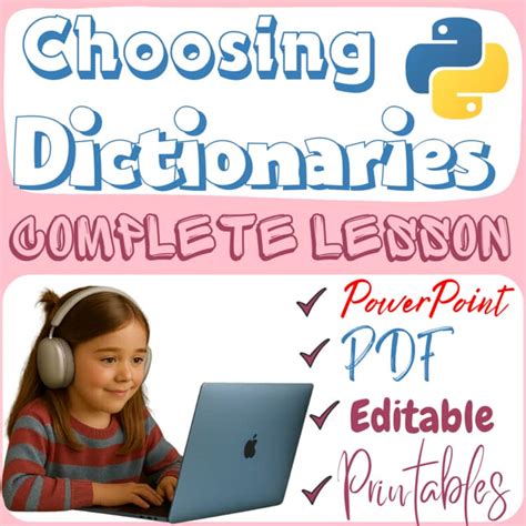 Choosing Dictionaries In Python Programming Complete Coding Lesson