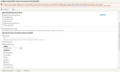 Empty Title On One View Based On Taxonomy Terms Drupal Answers