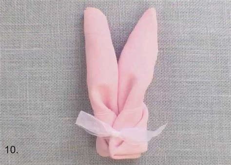 How To Fold Adorable Easter Bunny Ear Napkins Allrecipes