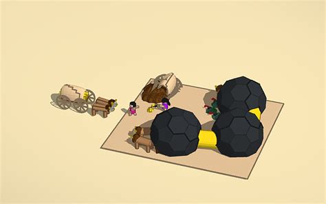 3d Design Gold Mining California Facility In 1849 Gold Fever Tinkercad