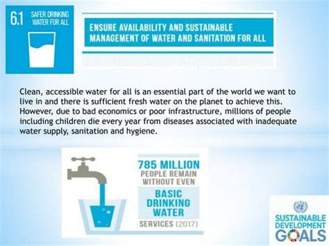 Goal 6 Clean Water And Sanitation Ppt