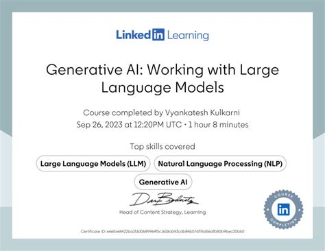 Course On Generative Ai By Jonathan Fernandes Vyankatesh Kulkarni