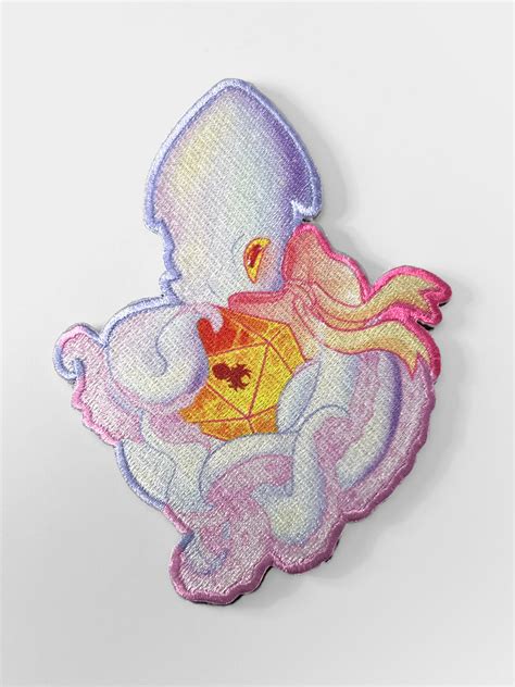 Adora Fabric Iron On Patch Kraken Dice