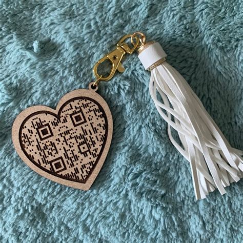 Heart Shaped Qr Code Etsy