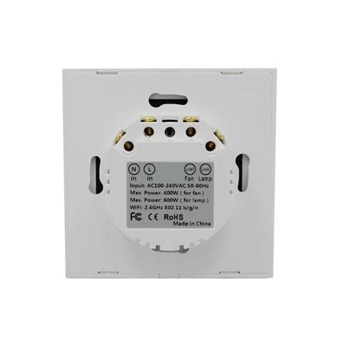 Smart Wifi Fan Light Switch Eu Us Ceiling Fan Lamp Vicedeal