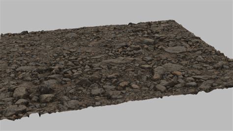 solved multiple materials with displacement maps controlled by mask