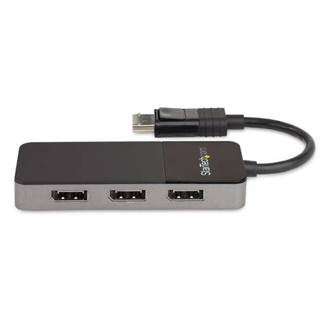 startech displayport mst hub 4k 3 porte 889 dkk