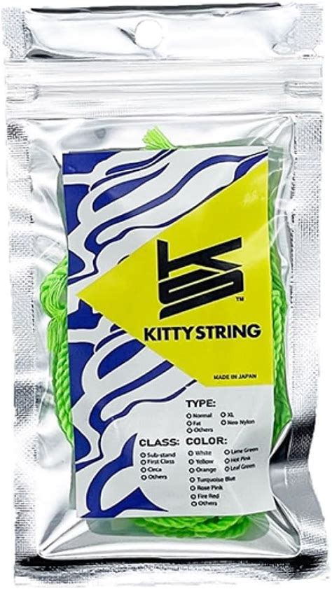Kitty String First Class Pack Of 10 Yo Yo String Xl Yoyo